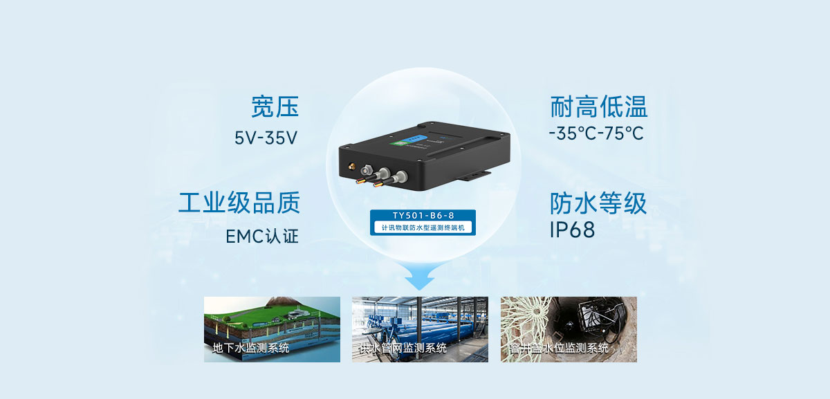 防水遥测终端机_IP68防水型RTU_低功耗遥测终端机RTU - 计讯物联