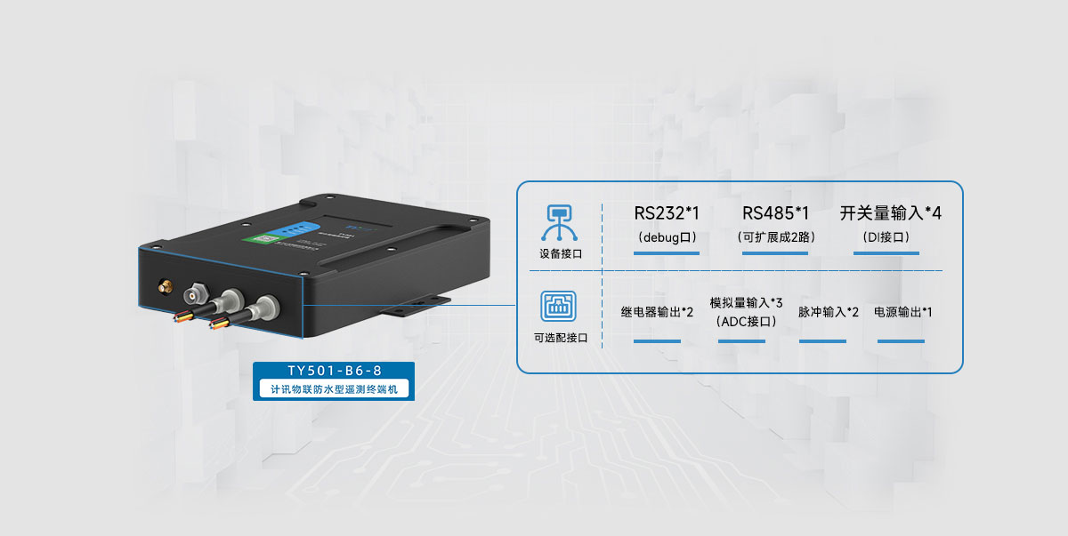 防水遥测终端机_IP68防水型RTU_低功耗遥测终端机RTU - 计讯物联